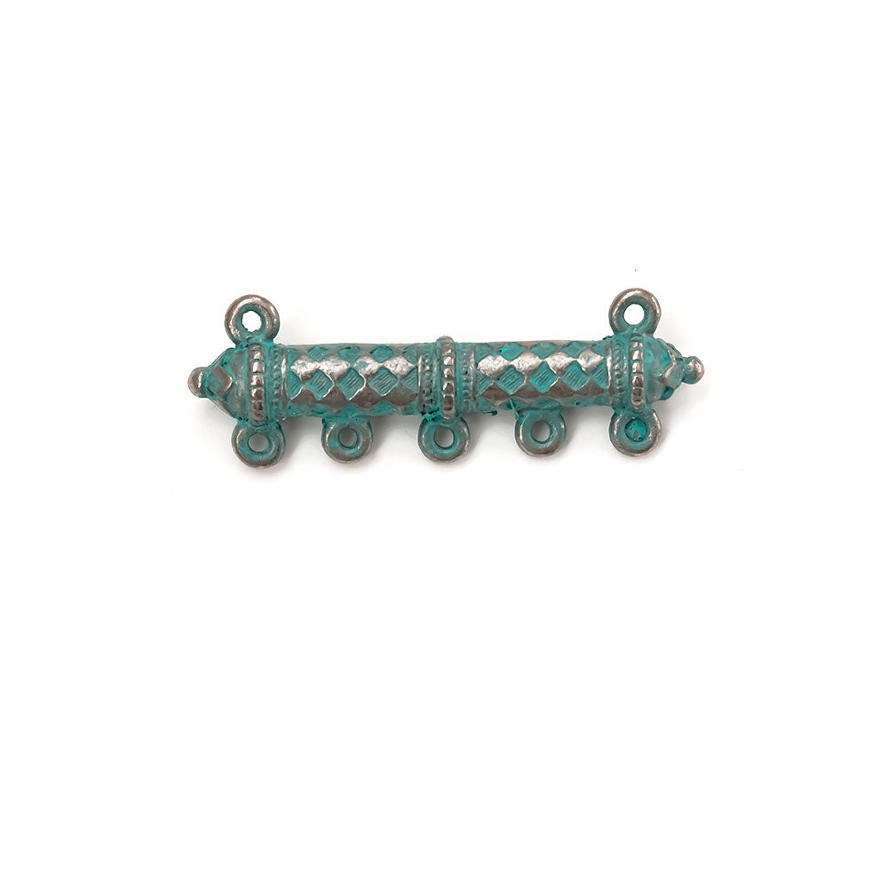 Artisan Verdigris 5 Strand Connector | Elements of Antiquity